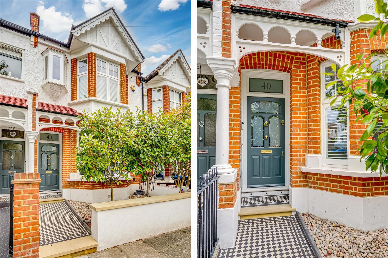 4 bedroom mid-terraced house for sale in Wolseley Avenue, London, SW19 ...