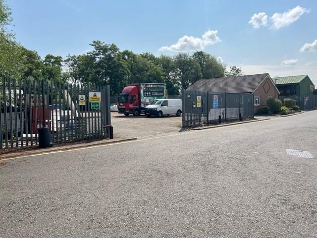 Open Storage Yard Let to Enterprise Rent-A-Car in Stevenage