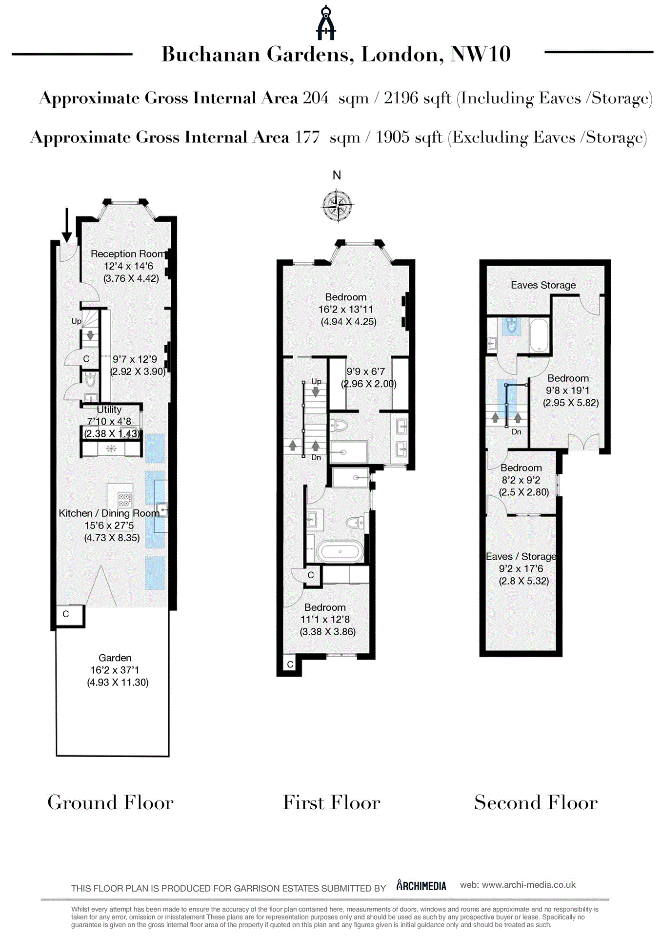 4 bedroom house to let in Buchanan Gardens, London, NW10 | Garrison Estates