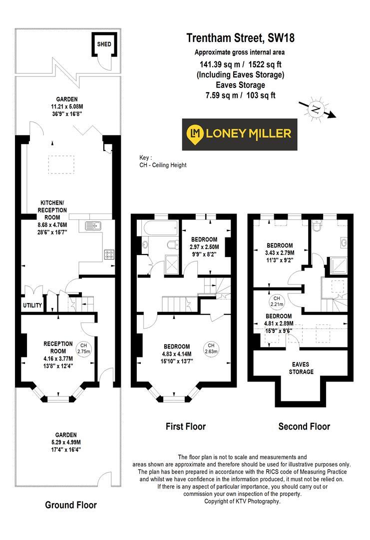 4 Bedroom House For Sale In Trentham Street London Sw18 Loney Miller