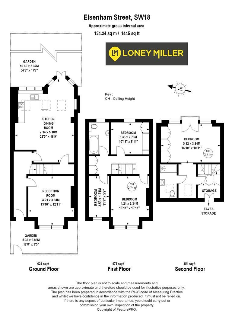 4 bedroom mid-terraced house for sale in Elsenham Street, London, SW18 ...