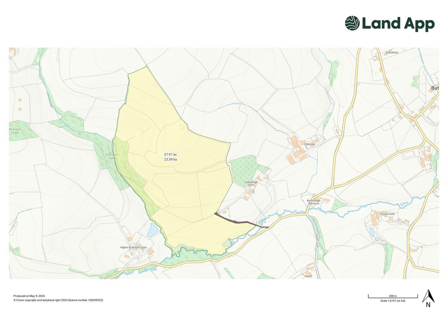 land for sale in Butterleigh, Cullompton, EX15 | Symonds & Sampson Auctions