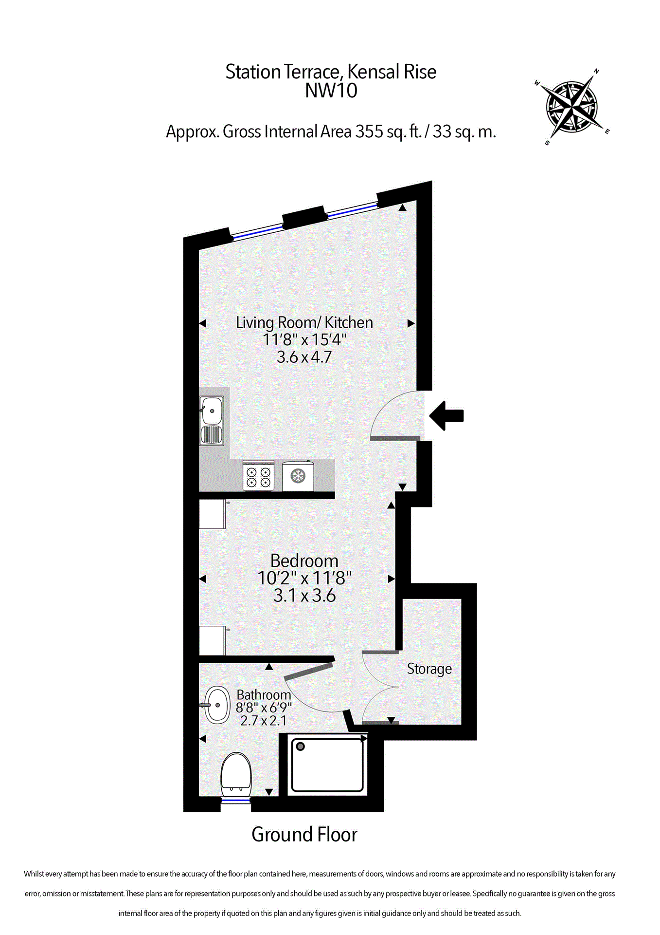 apartment for sale in Station Terrace, Kensal Rise, NW10 | Garrison Estates
