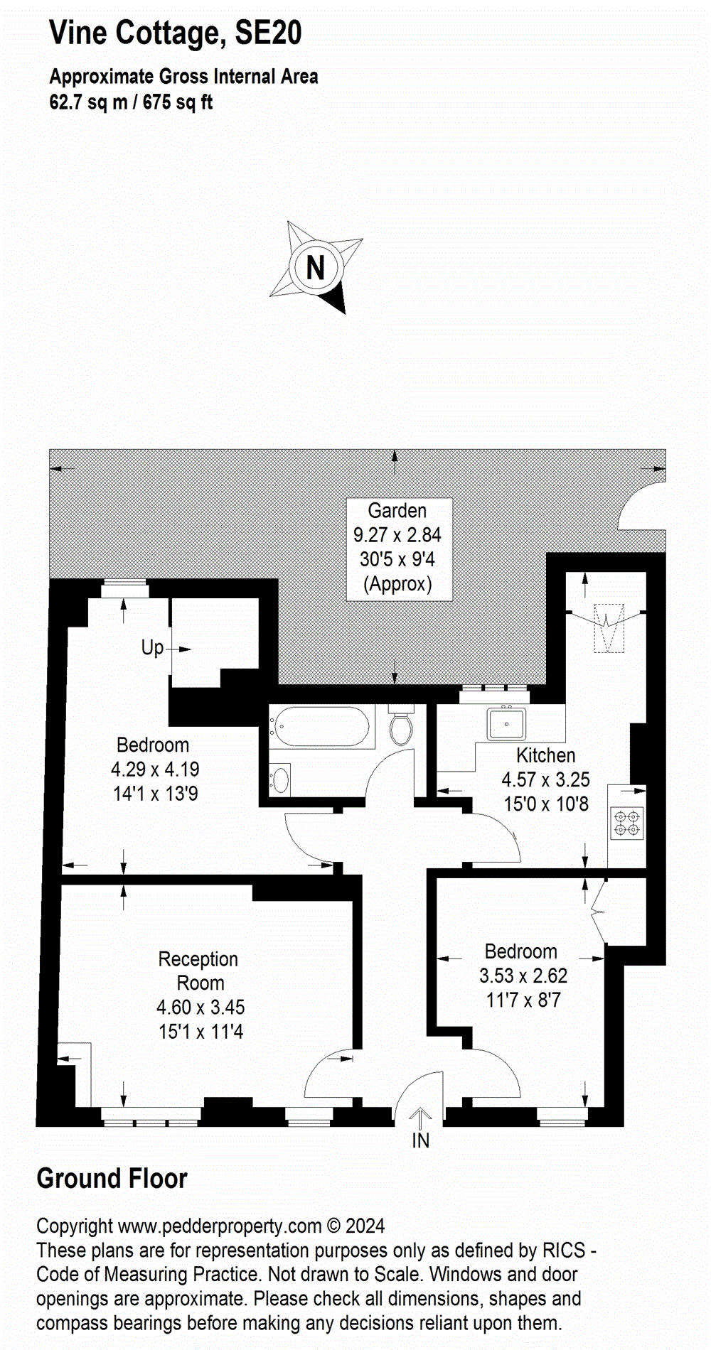 2 bedroom apartment for sale in Hardings Lane, Penge, SE20 | Pedder